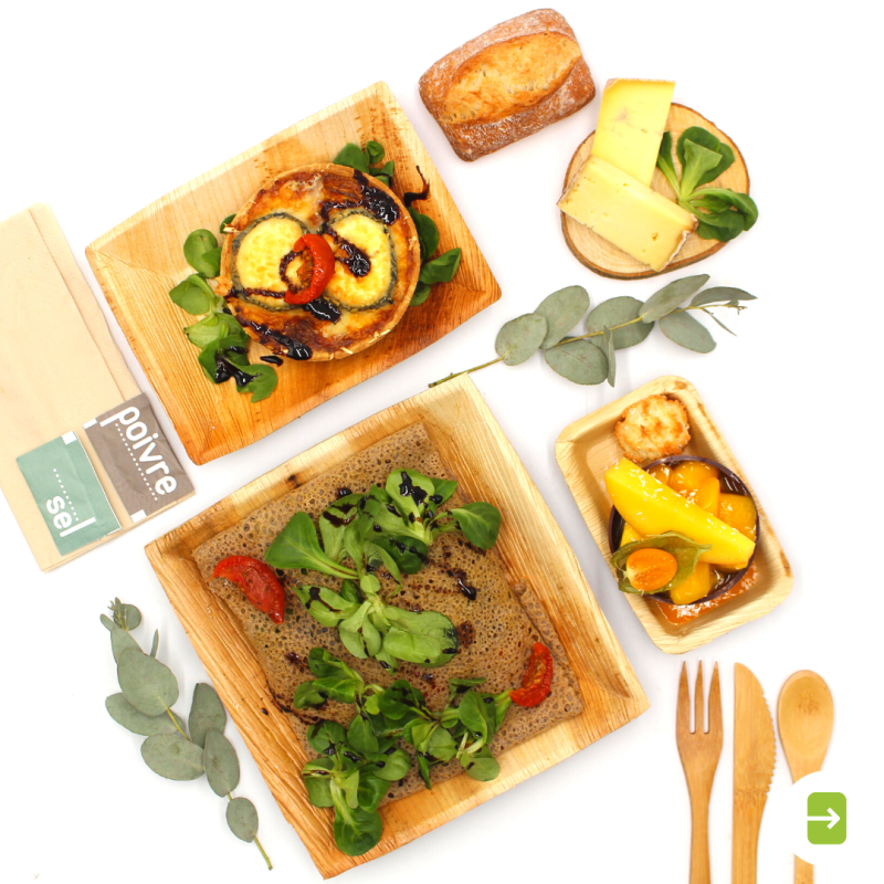 Plateau De Plat Végétarien – Plat Végétarien Typique – IRMT